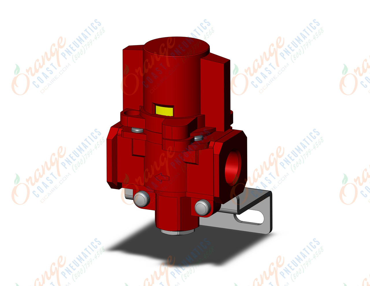 SMC VHS40-F04A-BS-R-X1 single action relief valve, VHS HAND VALVE ...
