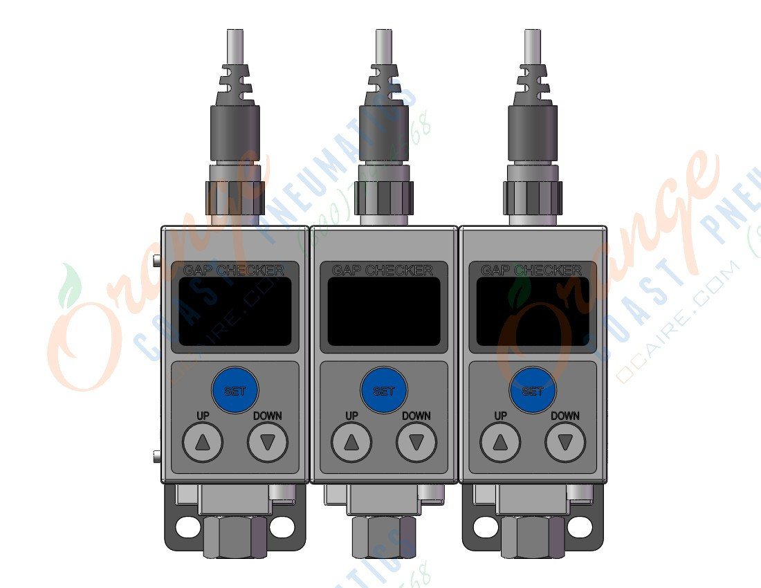 SMC ISA3-FFP-3B digital gap checker, ISA2 AIR CATCH SENSOR - Orange ...