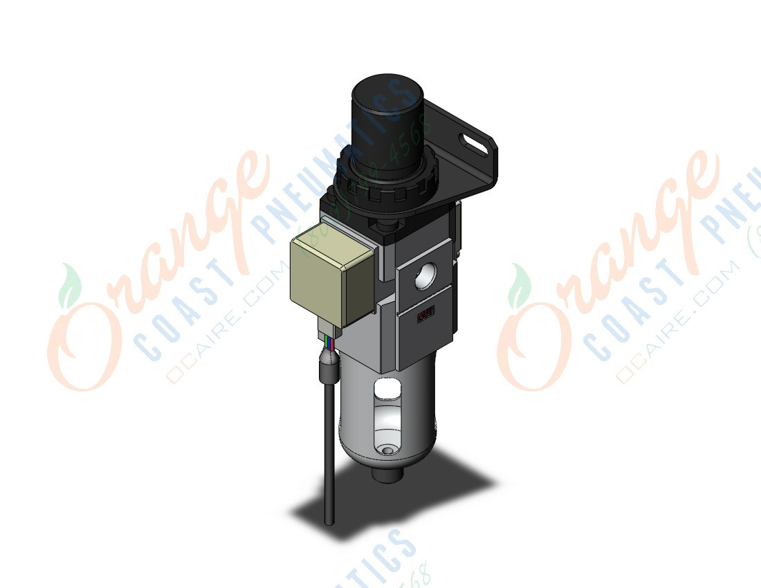 SMC AWM20-N01BE3-CNZ mist separator reg, modular, AWM MASS PRO - Orange ...