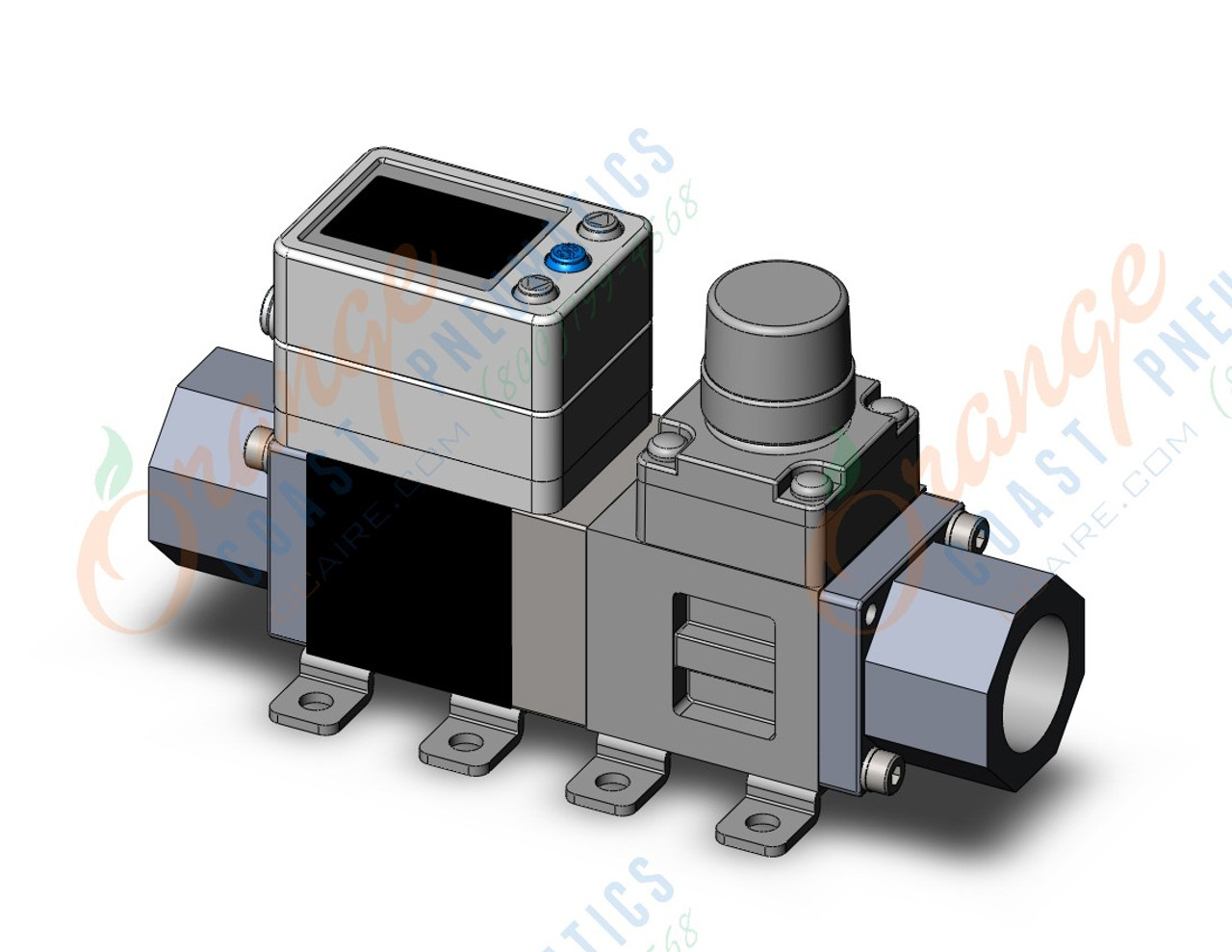 SMC PF3W720S-F04-FTN-MRA digital flow switch, IFW/PFW FLOW SWITCH - Orange Coast Pneumatics ...