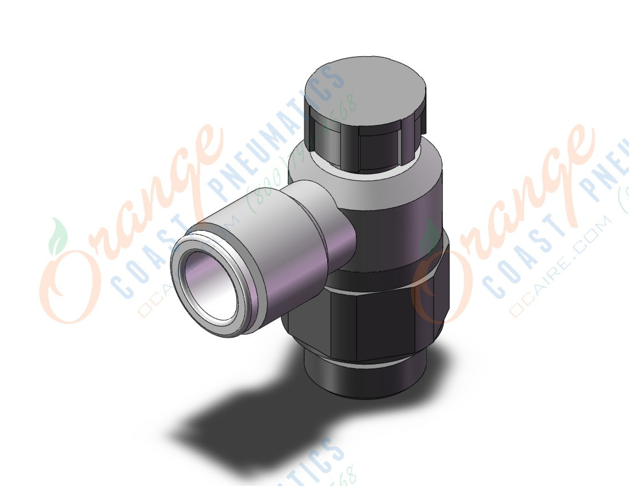 SMC AS2201FG-G02-08A speed control, FLOW CONTROL W/FITTING - Orange ... SMC AS2201FG-G02-08A speed control, FLOW CONTROL W/FITTING - Orange ...