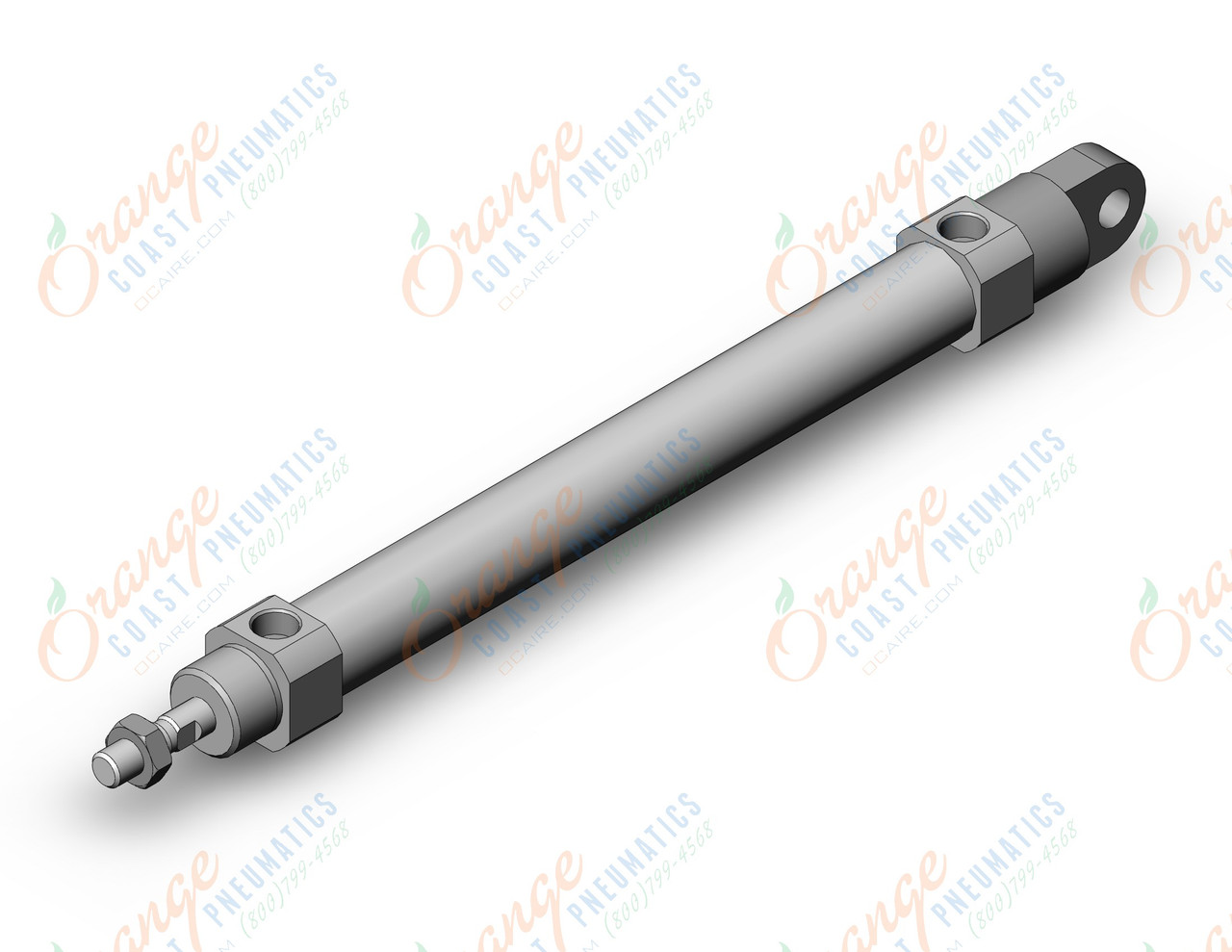 SMC CM2C20-150Z cylinder, CM2/CM3 ROUND BODY CYLINDER - Orange Coast Pneumatics - Live Store