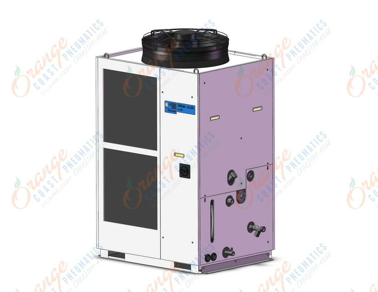 SMC HRSH250-A-40-K thermo chiller, CHILLER - Orange Coast Pneumatics ...