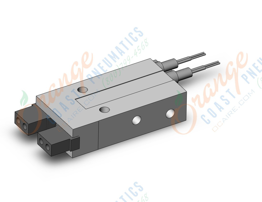 SMC MHZ2-6D3-M9BL gripper, mhz, parallel style air gripper, GRIPPER ...