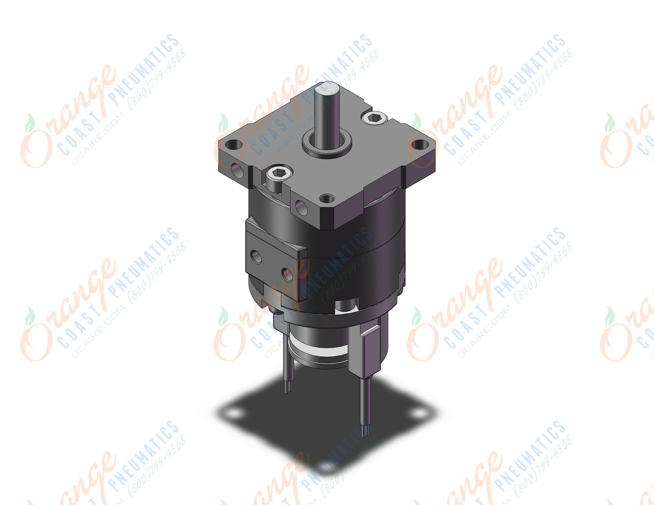 SMC CDRBU2W30-90SZ-T79L cylinder, rotary, ROTARY ACTUATOR - Orange ...