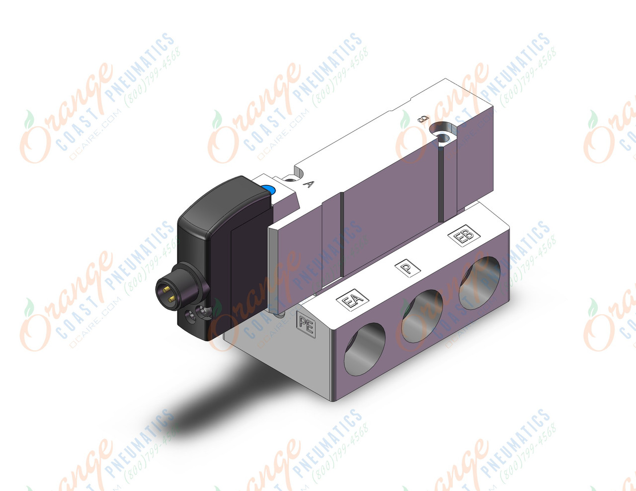 SMC 10-SY5140-5WOZ-02 valve, sgl sol, base mt, 4/5 PORT SOLENOID VALVE ...