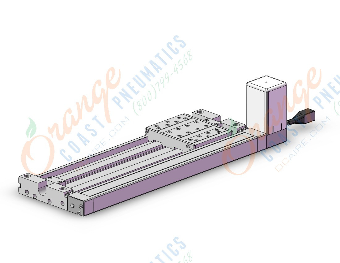 SMC LEMHT32LT-300 linear guide double axis slider, ELECTRIC ACTUATOR ...