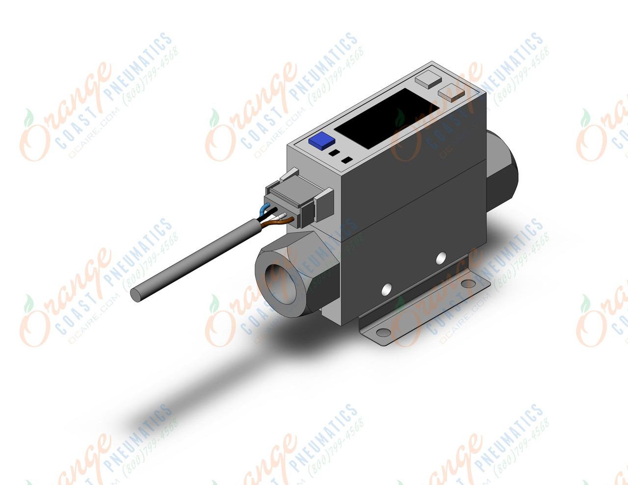 SMC PFM725-N01-A-M-R 2-color digital flow switch for air, DIGITAL FLOW SWITCH - Orange Coast ...