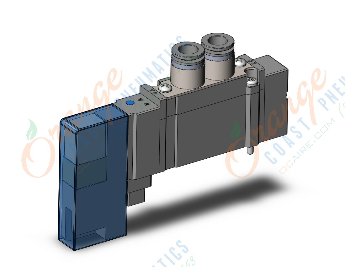 SMC SY5130-5NZ1-C8 valve, 5 port solenoid, 4/5 PORT SOLENOID VALVE ...