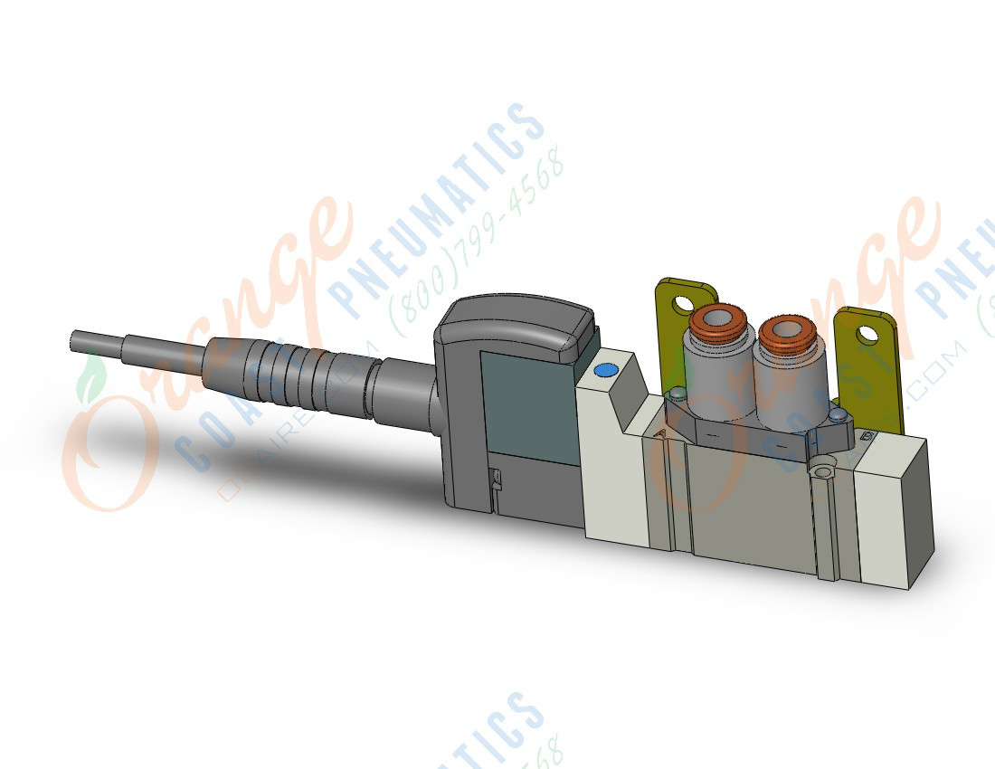SMC SY3120-5WA7U-C4-F2 5 port solenoid valve, 4/5 PORT SOLENOID VALVE ...