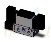 SMC VFR3200-5F-03N valve, 5 port solenoid, 4/5 PORT SOLENOID VALVE ...
