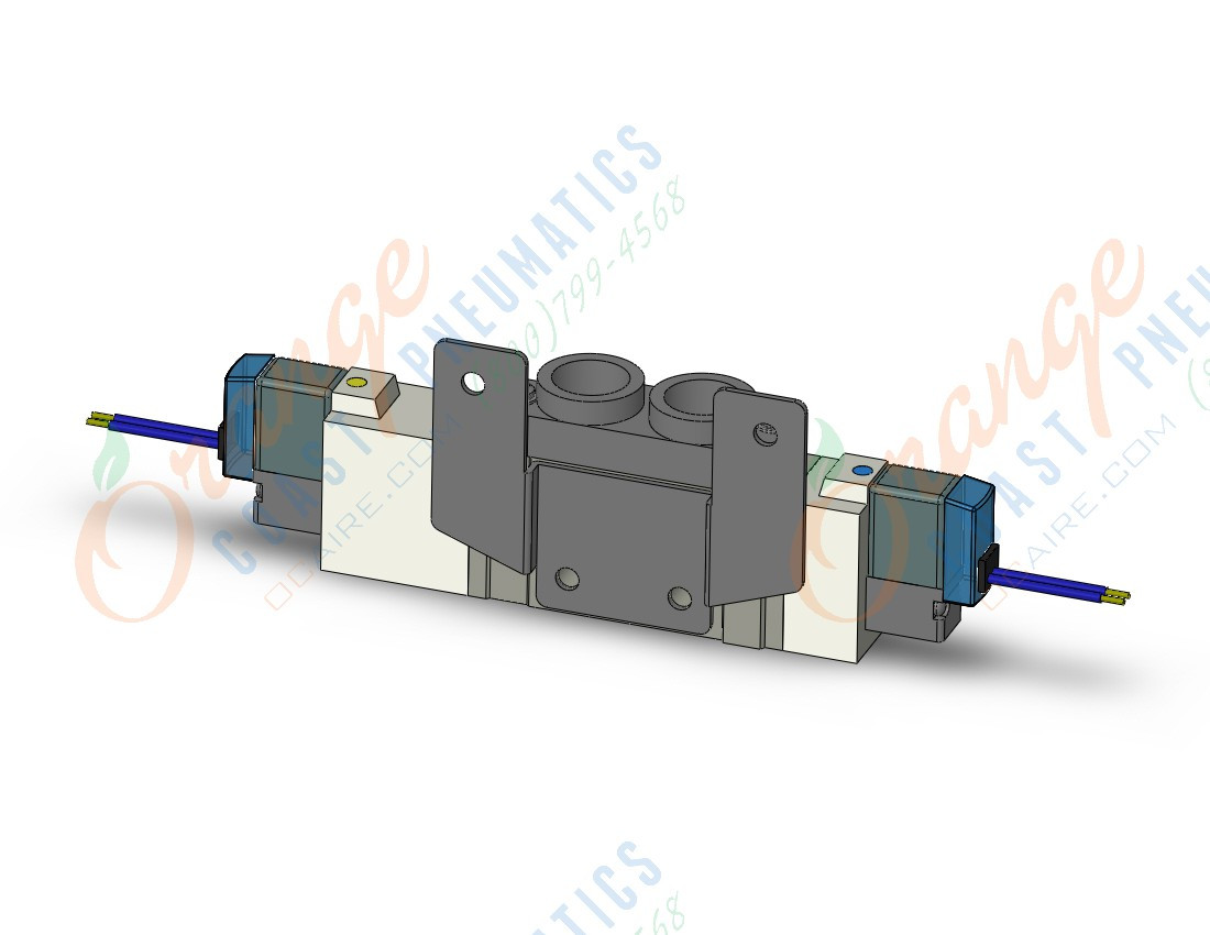 SMC SY7320-1GZ-02-F2 5 port solenoid valve, 4/5 PORT SOLENOID VALVE ...