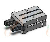 SMC MHZ2-20DN-X12 gripper, mhz, parallel style air gripper, GRIPPER ...