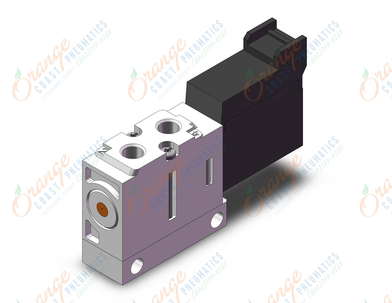 SMC 10-VQD1121V-5MO-M5 valve, sol, clean room, 4/5 PORT SOLENOID VALVE - Orange Coast Pneumatics ...