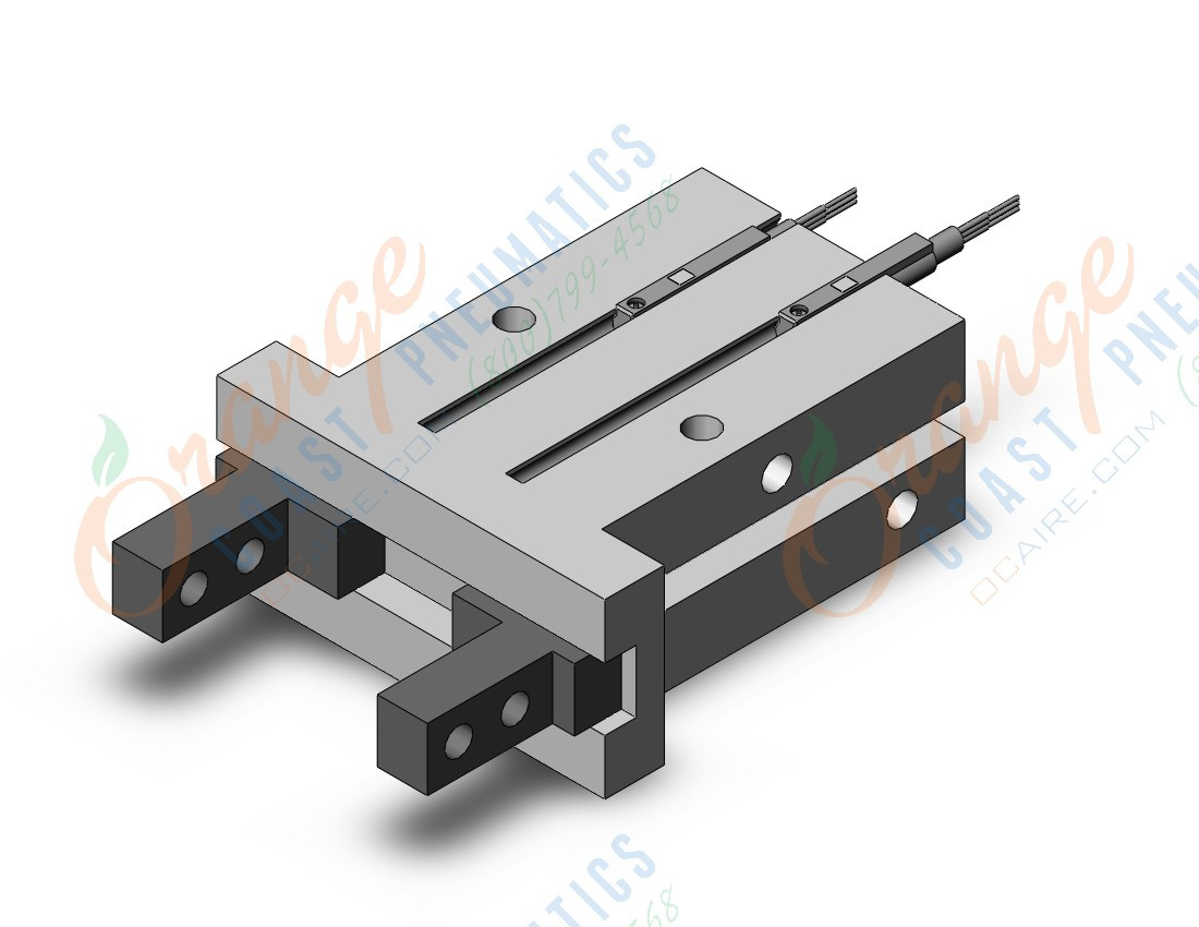 SMC MHZL2-20D2-M9NMAPC gripper, mhz, parallel style air gripper ...