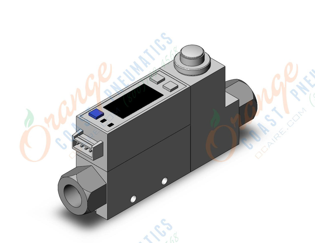 SMC PFM710S-N01-A-M-Z 2-color digital flow switch for air, DIGITAL FLOW SWITCH - Orange Coast ...