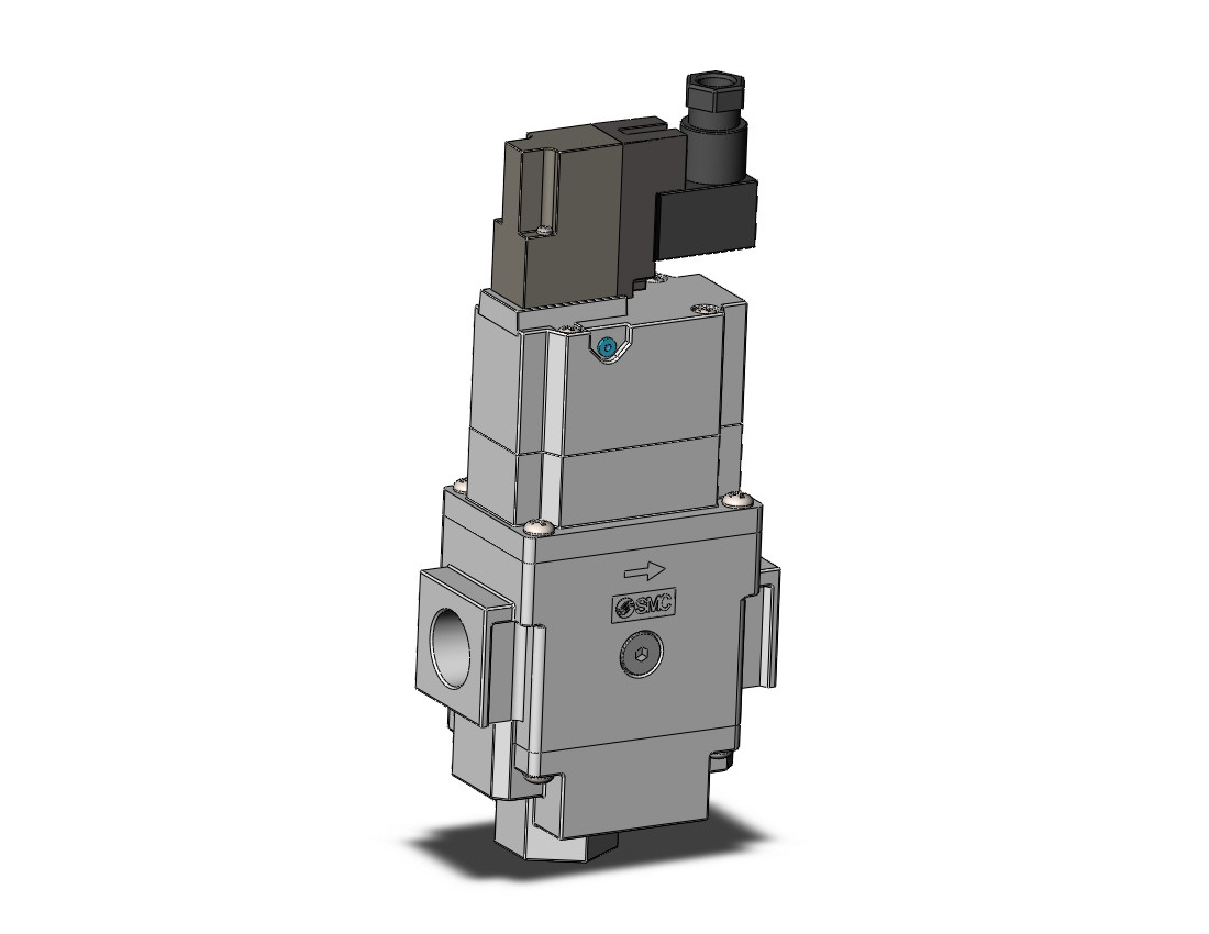 SMC AV3000-03-5DZ-A soft start-up valve, VALVE, SOFT START - Orange ...
