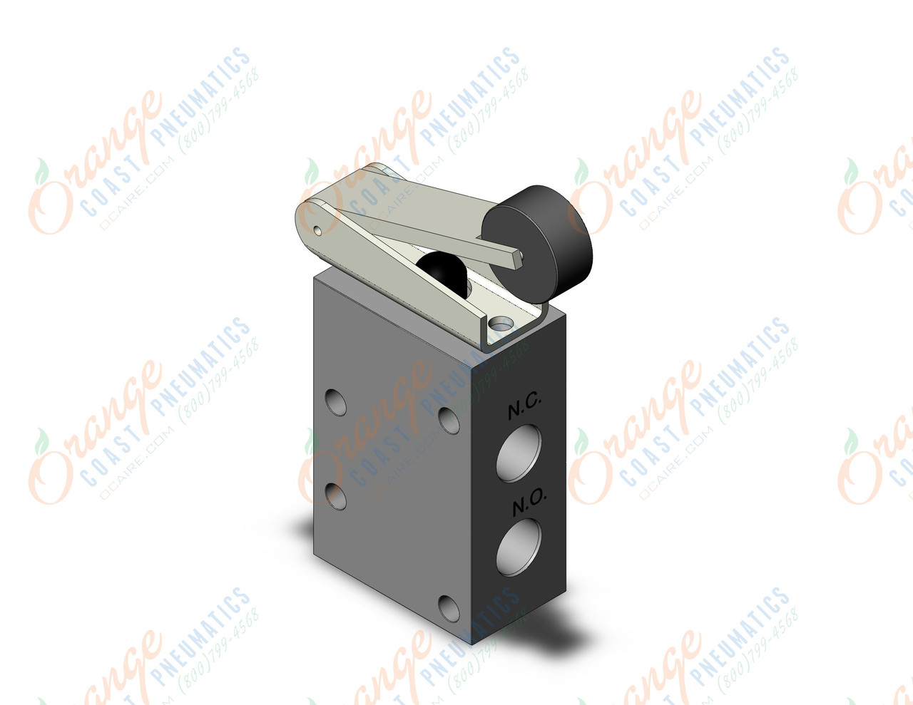 SMC VM430-N01-01S mech valve w/actuators, VM (VFM/VZM) MECHANICAL VALVE ...