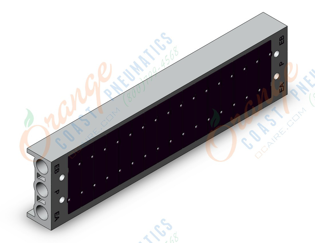 SMC SS5Y3-20-16 mfld, body pt, sy3000 series, SS5Y3 MANIFOLD SY3000 ...