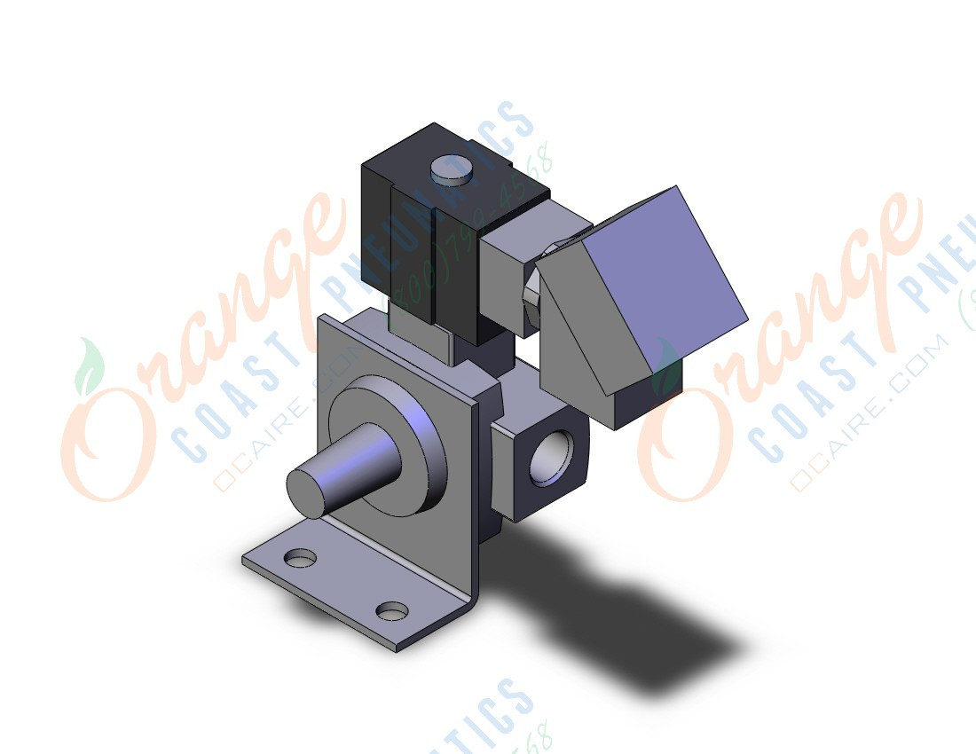 SMC VXP2140-03-5TZ-B valve, media, 24vdc, VXP/VXR/VXF 2-WAY MEDIA VALVE ...