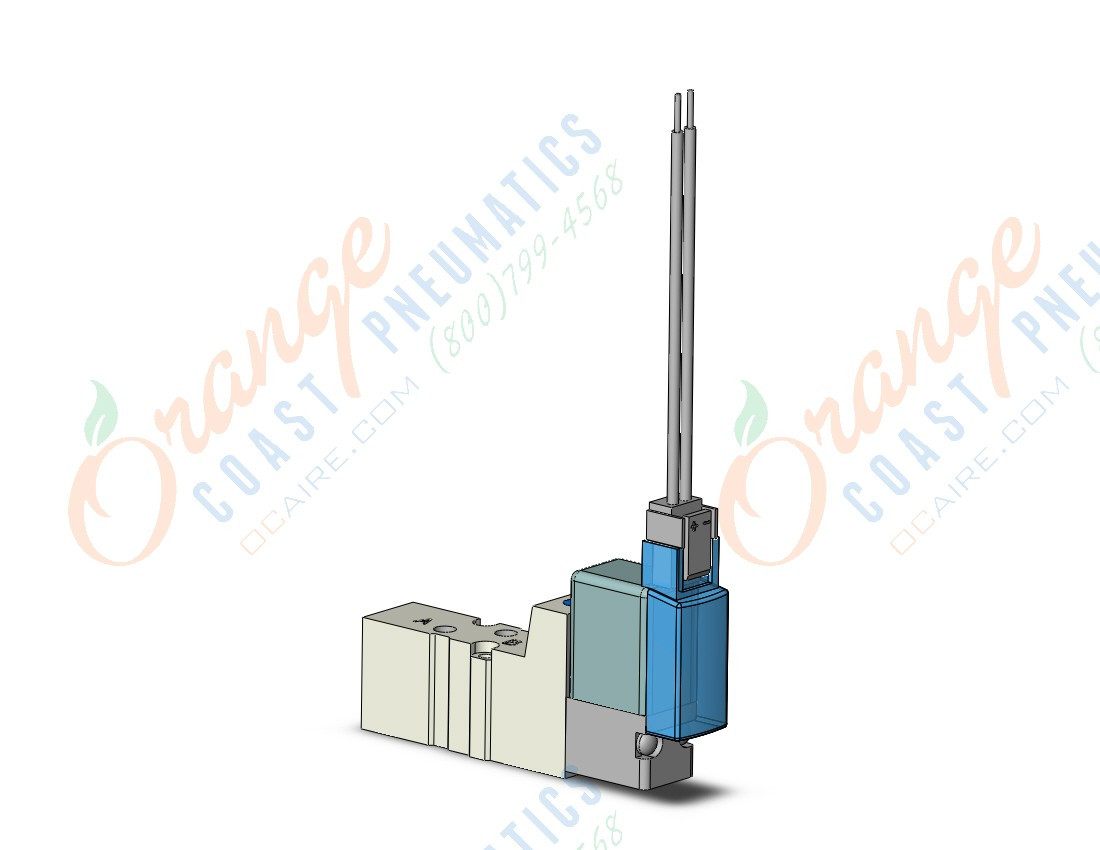 SMC SYJ3123-5MZ-M3 valve, sgl sol, body pt (dc), SYJ3000 SOL VALVE 4/5 ...