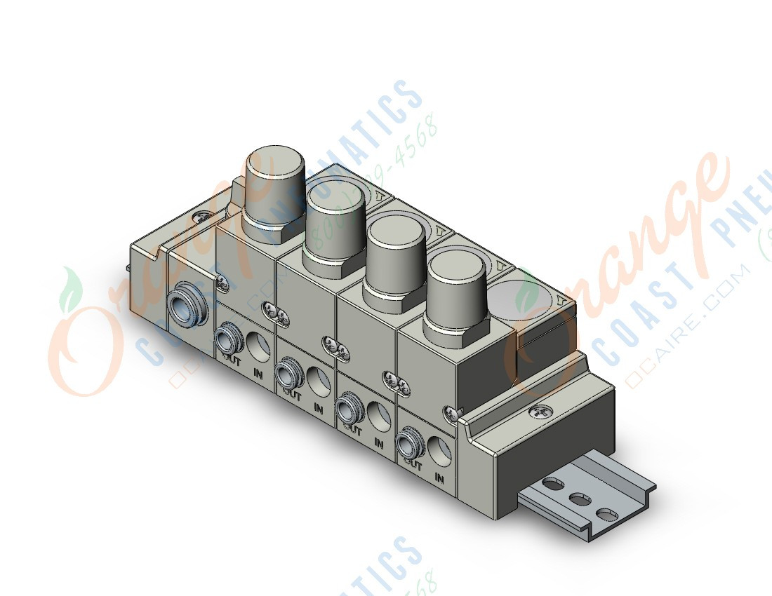 SMC ARM11AB1-410-LZ compact mfld regulator, ARM11 MANIFOLD REGULATOR ...