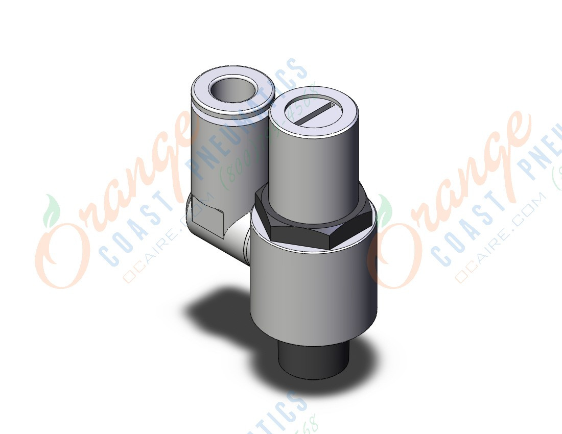 SMC AS3301F-02-08SD flow control, tamper proof, FLOW CONTROL W/FITTING ...