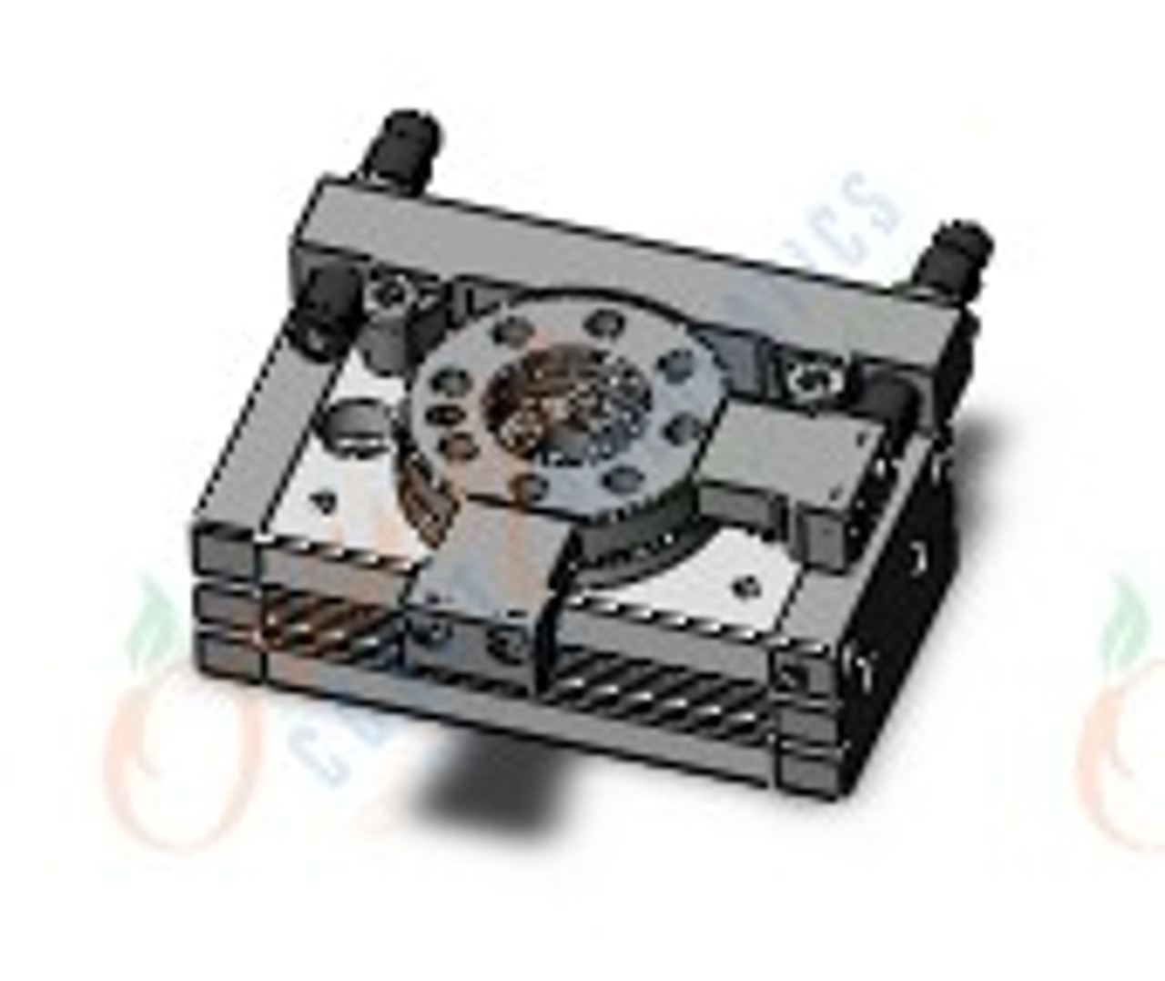 SMC MSQB50H3-M9PSAPC cyl, rotary table, ext.shocks, MSQ ROTARY ACTUATOR W/TABLE - Orange Coast ...