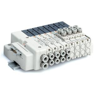 SMC SS5Q23-16PDC-DBKS mfld, req mfld spec form w/ord, SS5Q2 MANIFOLD ...