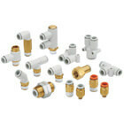 Shop Pneumatic Connectors & Fittings | Stainless Steel & Push-In Options