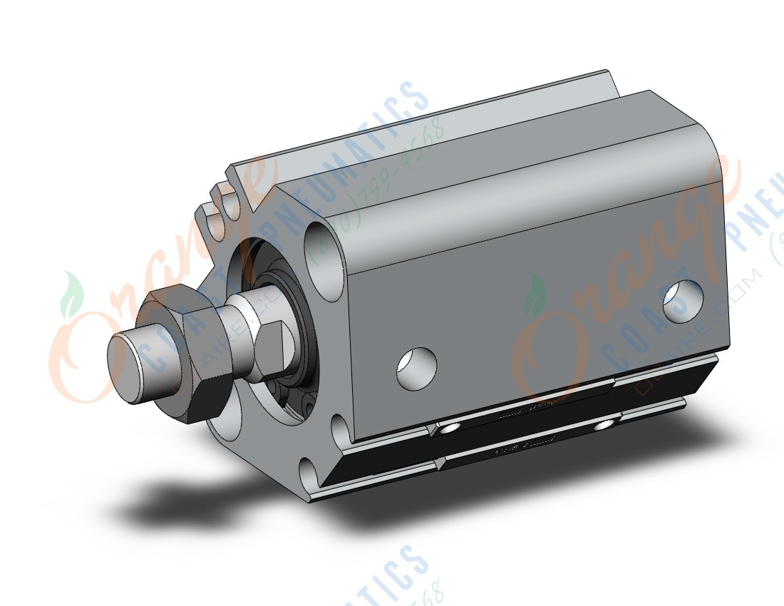 SMC CDQ2B20-15DMZ-M9PWSDPC cylinder, CQ2-Z COMPACT CYLINDER - Orange ...