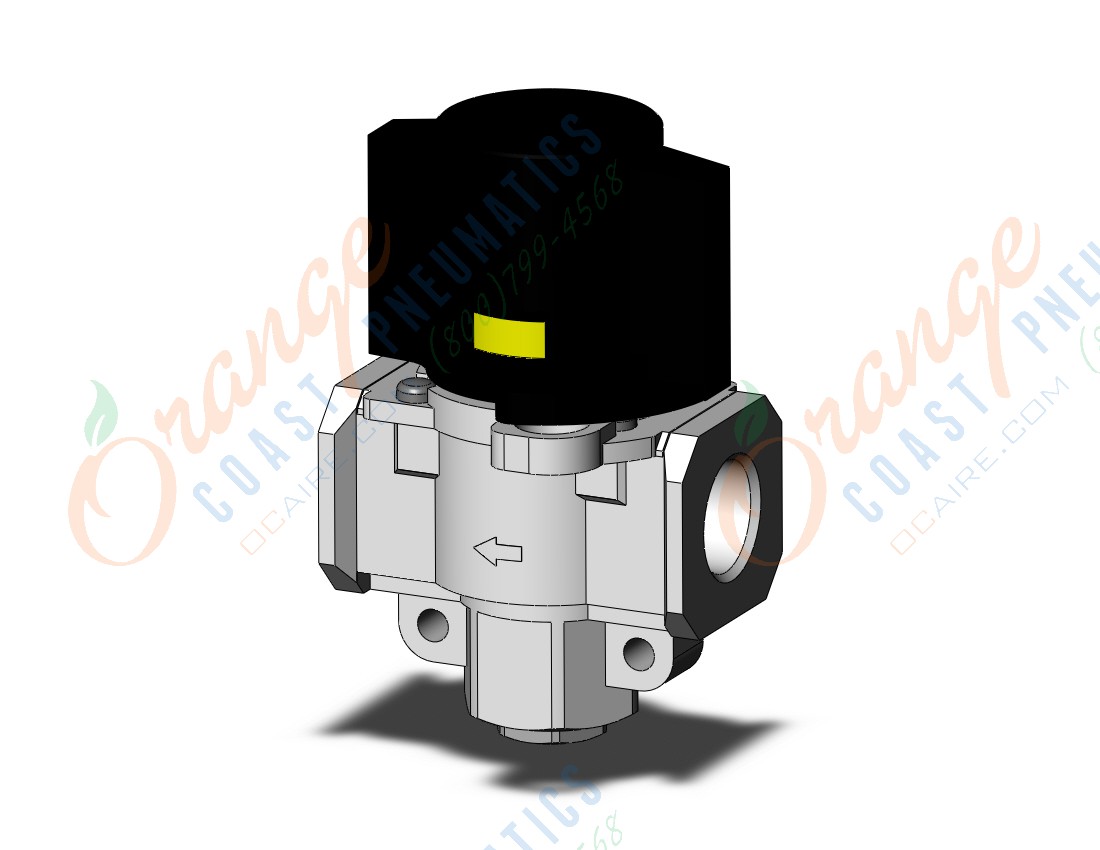 SMC VHS30-N03B-S-KRZ single action relief valve, VHS HAND VALVE ...