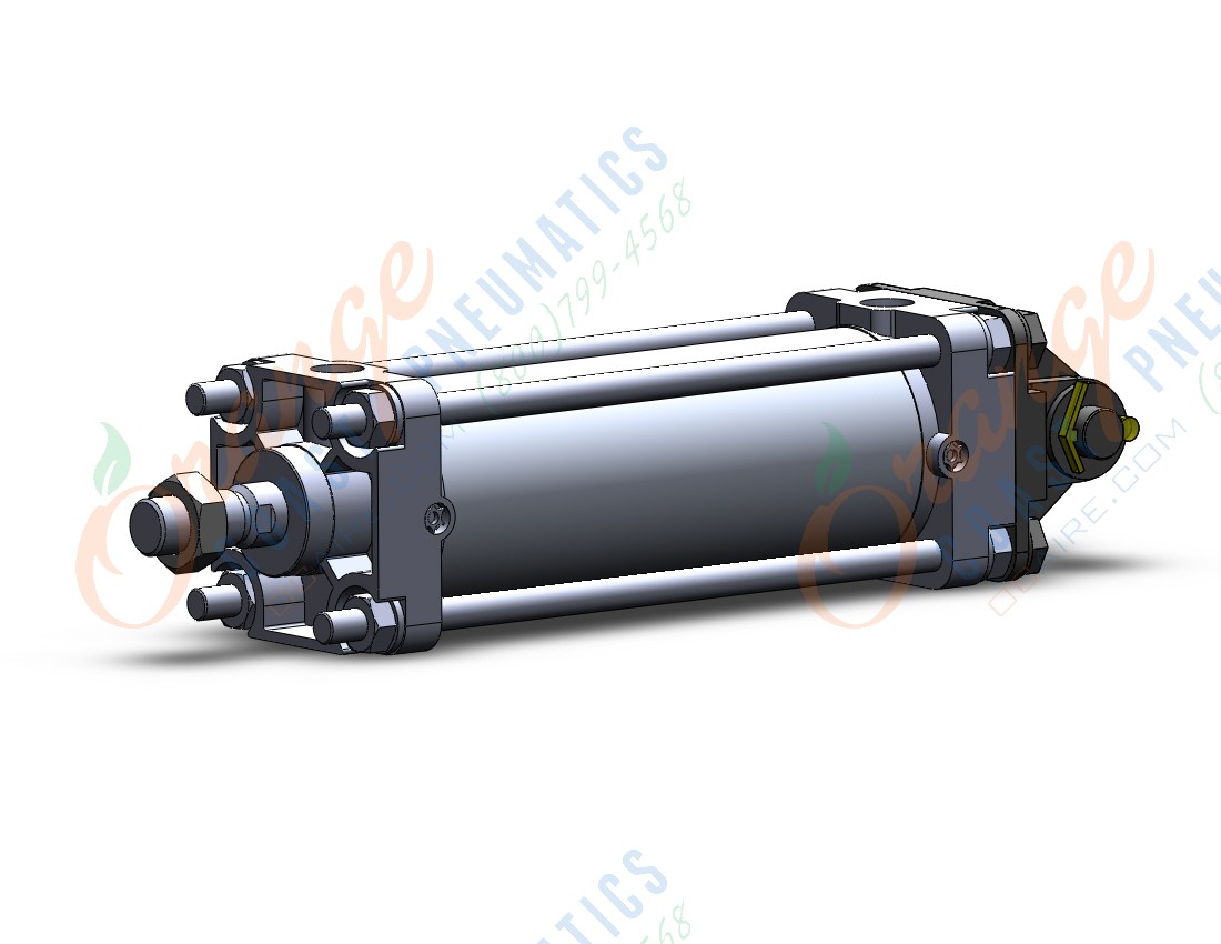 SMC CDA2D63-150Z air cylinder, CA1/CA2 TIE-ROD CYLINDER - Orange Coast Pneumatics - LIVE STORE