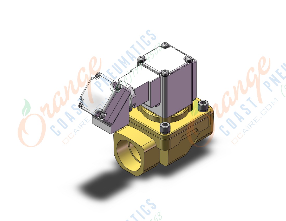 SMC VXS265KPE valve, steam, VX2 2-WAY MEDIA VALVE - Orange Coast ...