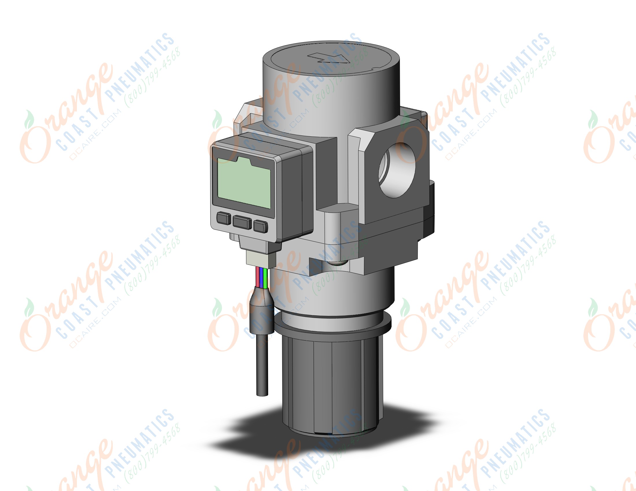 SMC AR30-03E1-ZA-B regulator, AR MASS PRO - Orange Coast Pneumatics ...