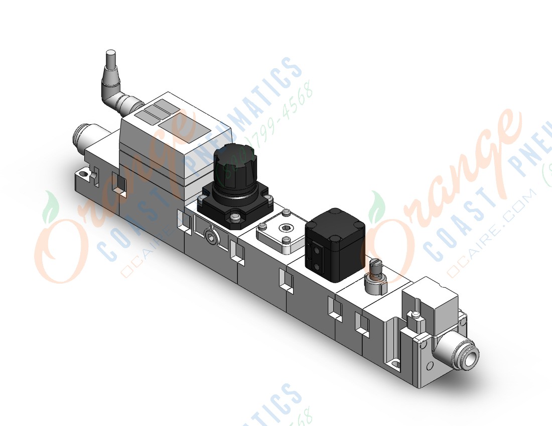 SMC LLB3-1-P4R1VSF1 clean air module, standard, FLUOROPOLYMER VALVES ...