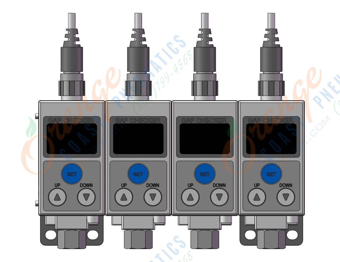 SMC ISA3-HFP-4B digital gap checker, ISA2 AIR CATCH SENSOR - Orange ...