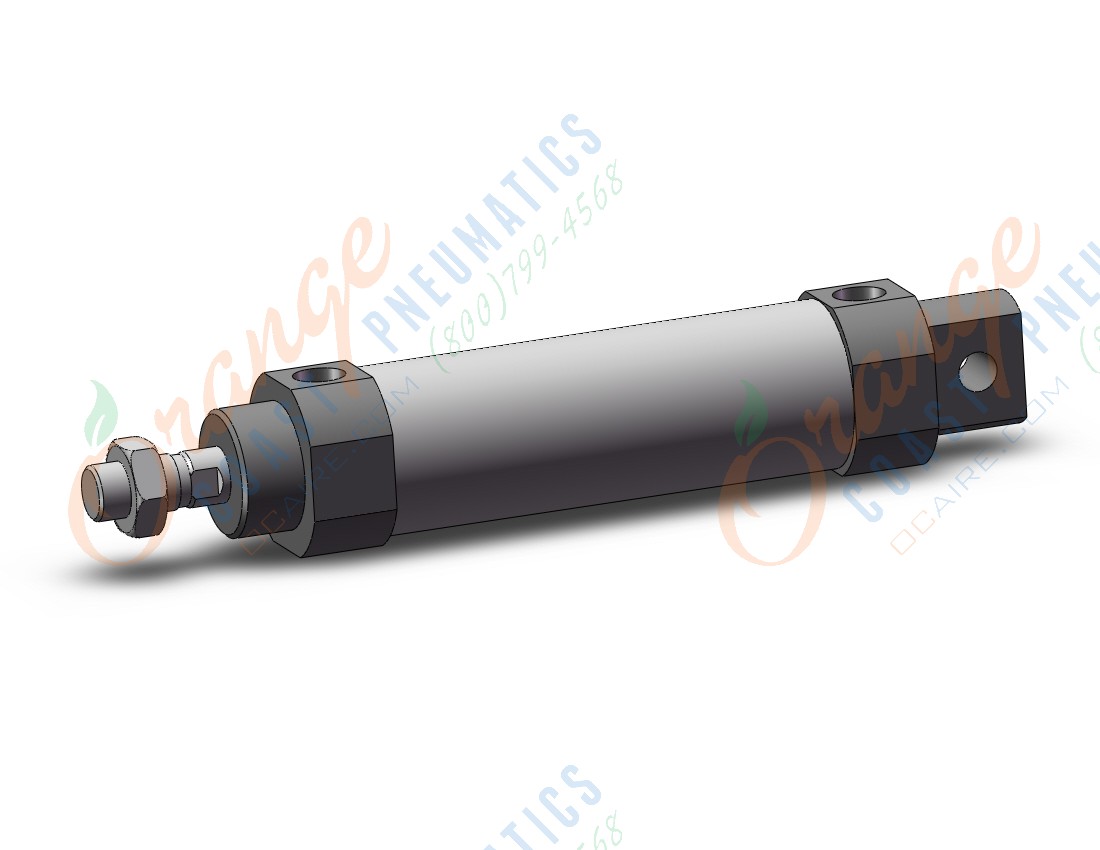 SMC CM2E40-50SZ cylinder, CM2/CM3 ROUND BODY CYLINDER - Orange Coast Pneumatics - Live Store