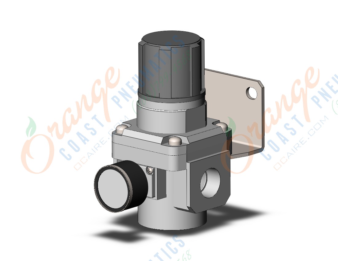 SMC AR50K-06BG-Y-B regulator, AR MASS PRO - Orange Coast Pneumatics ...