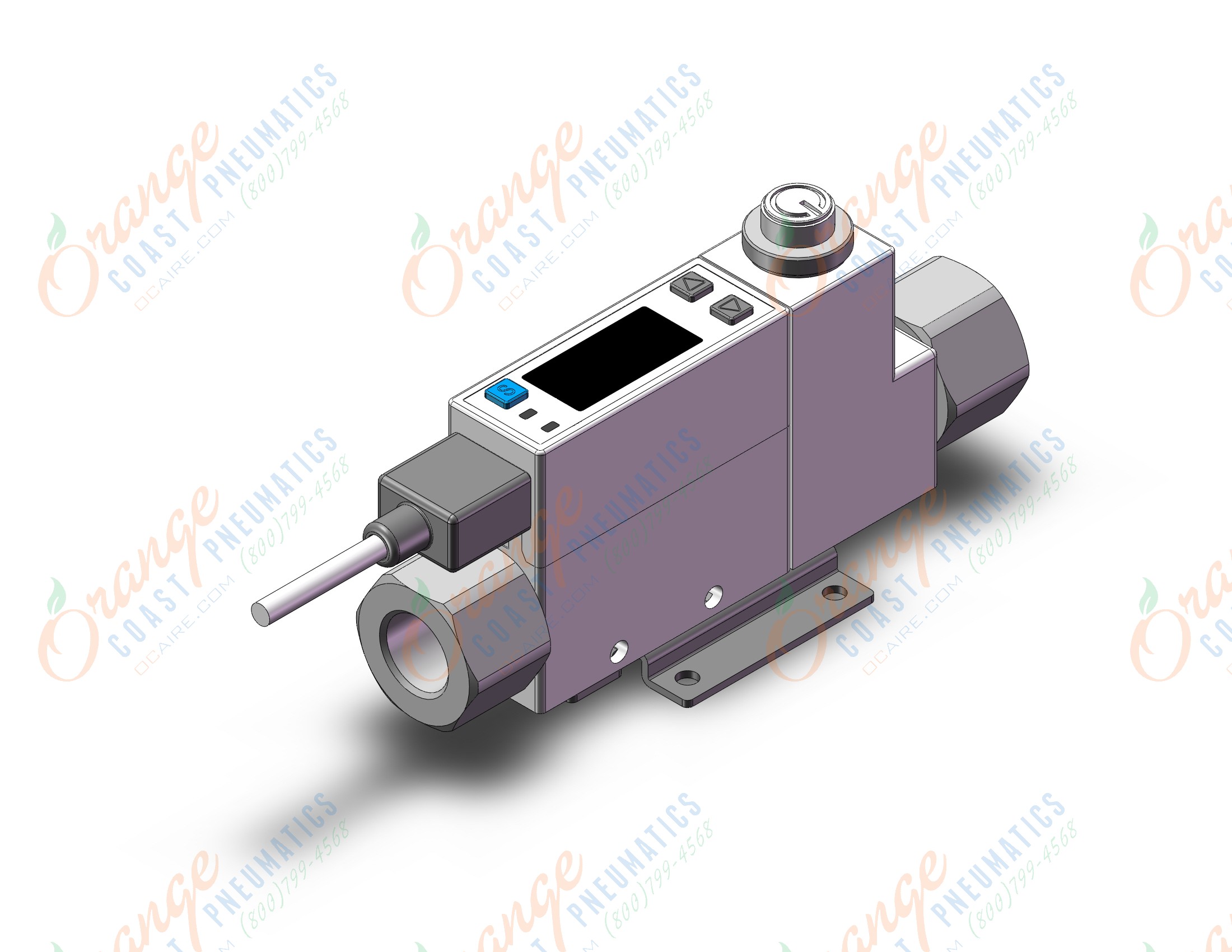 SMC PFMB7201S-F02-FW-SA digital flow switch for air, IFW/PFW FLOW SWITCH - Orange Coast ...