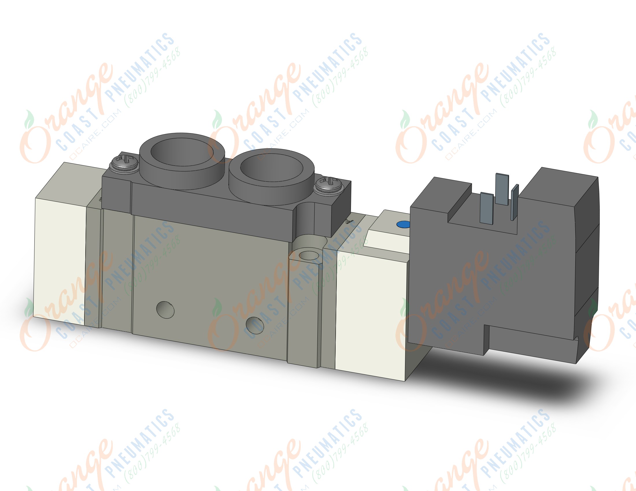 SMC SY7120-5DOS-02 valve, 2pos/sgl, body pt, 4/5 PORT SOLENOID VALVE ...