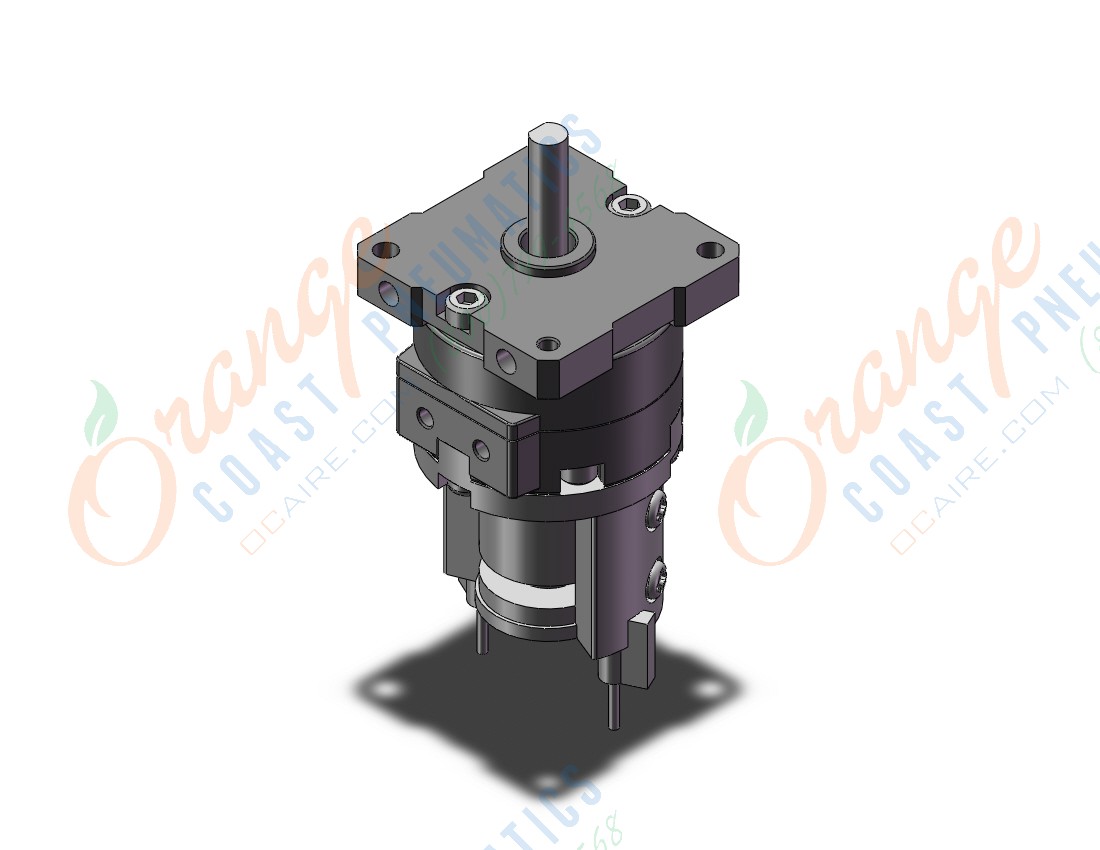 SMC CDRBU2W15-90DZ-93A actuator, free mount, ROTARY ACTUATOR - Orange ...