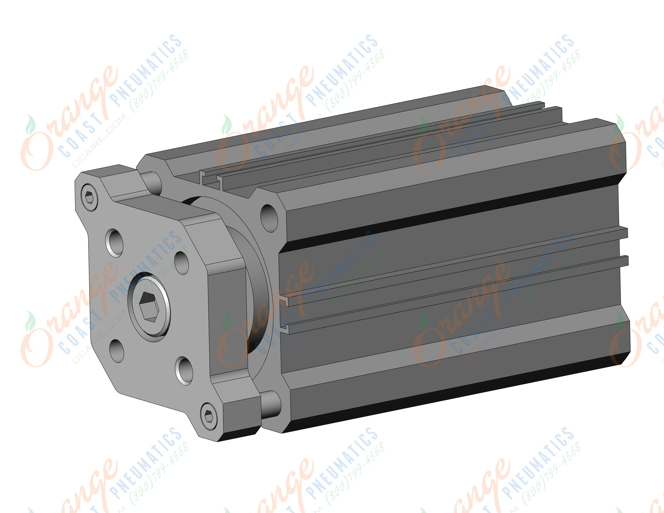 SMC CDQMA40-50-M9PV compact guide rod cylinder, cqm, COMPACT CYLINDER W ...