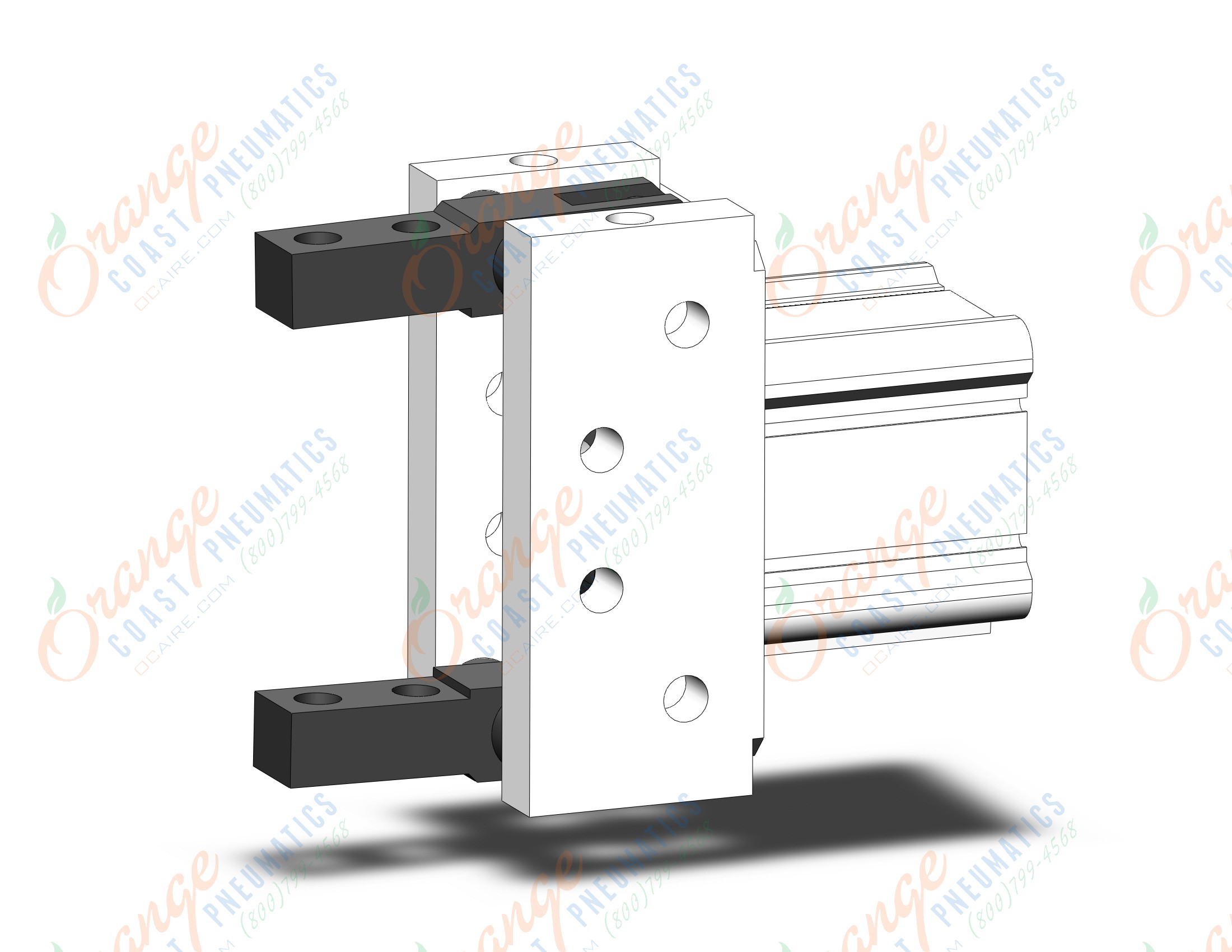 SMC MHT2-50DZ-M9B mht,gripper, GRIPPER - Orange Coast Pneumatics - Live ...