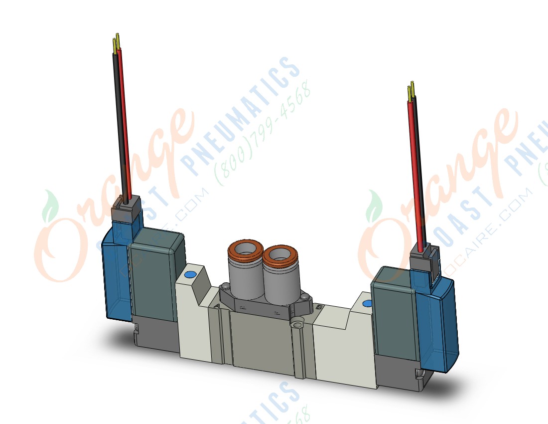 SMC SY3320-3MZ-C6 5 port solenoid valve, 4/5 PORT SOLENOID VALVE ...