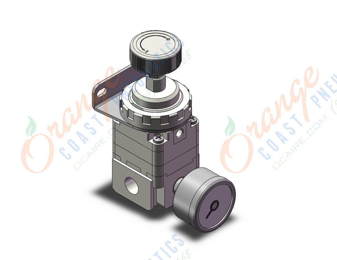 SMC IR1220-01BG-A zero bleed precision regulator, PERCISION REGULATOR ...