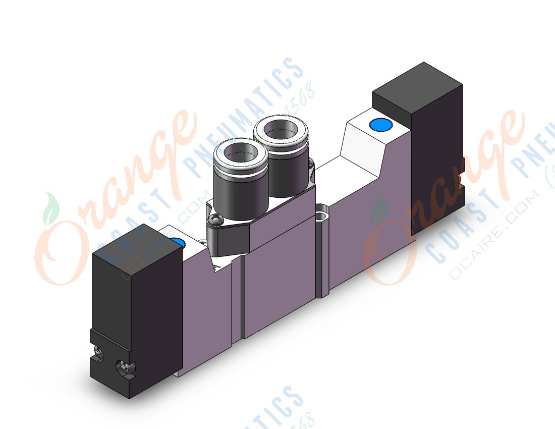 SMC 10-SY5320-5DZ-C6 valve, sol, clean room, 4/5 PORT SOLENOID VALVE ...
