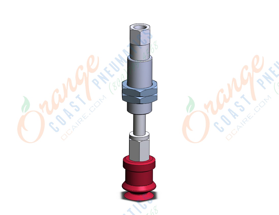 SMC ZPT10BSJ10-B5-A10 vac pad (bellows) w/buffer, ZP VACUUM PAD ...