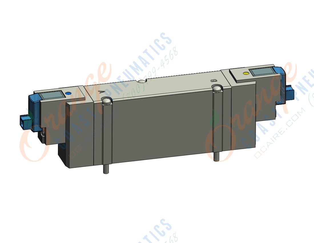 SMC SY9240-5LOU valve, sol, SY7000 SOL/VALVE, RUBBER SEAL - Orange ...