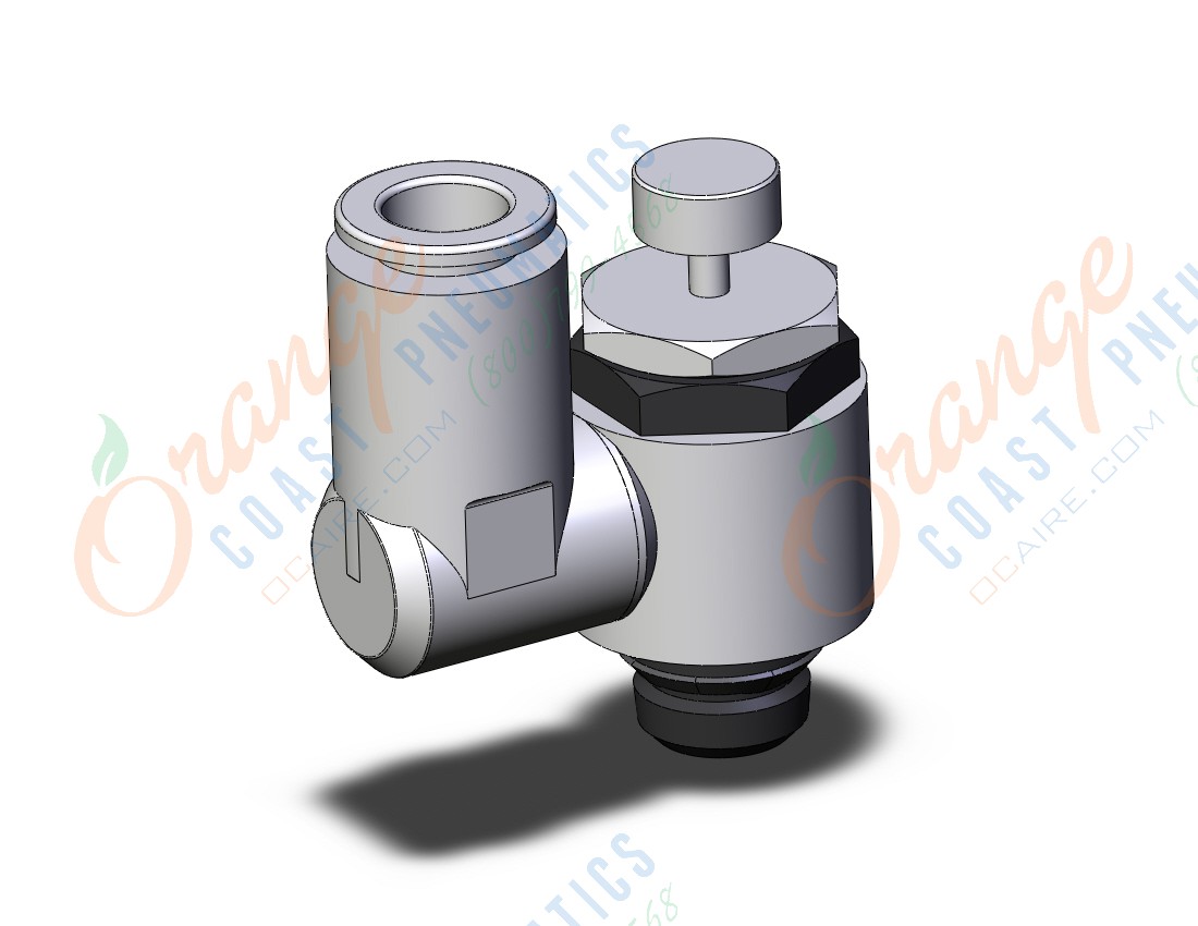 SMC AS3301F-U02-11 flow control unifit, FLOW CONTROL W/FITTING - Orange Coast Pneumatics - Live ...